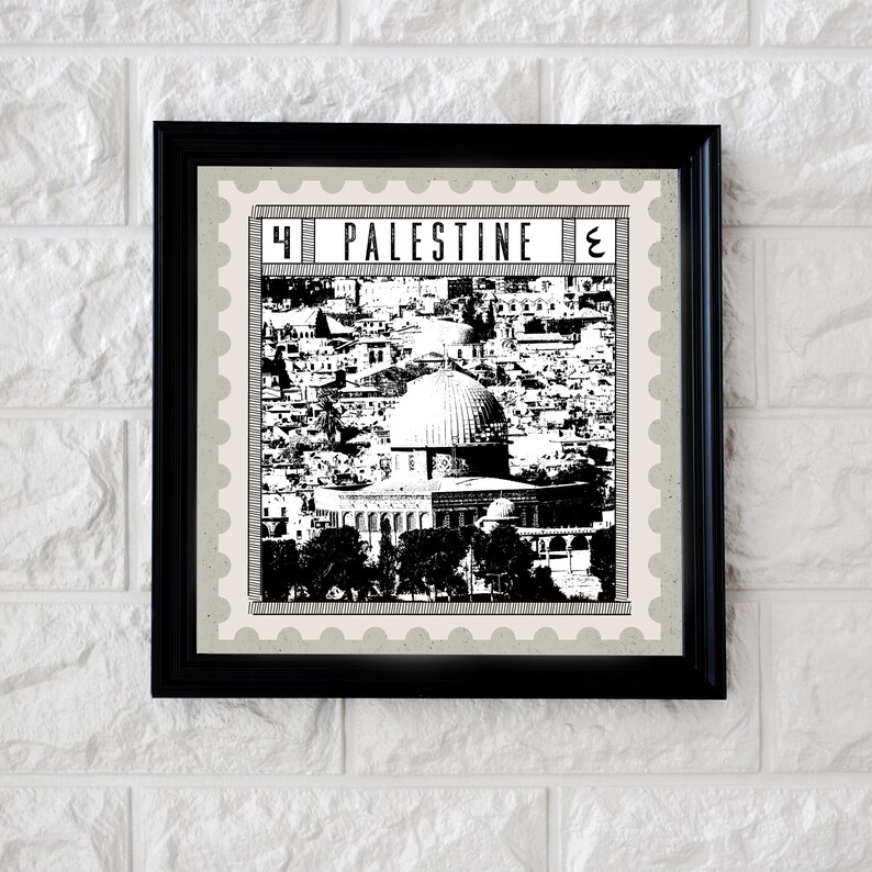 Palestine Poster | Palestine Art | Digital Art | Palestine Postage ...