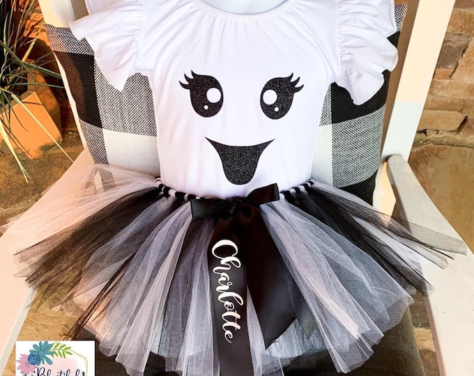 Girl Ghost Dress/cute Ghost Dress / Baby Ghost Costume /ghost Dress ...
