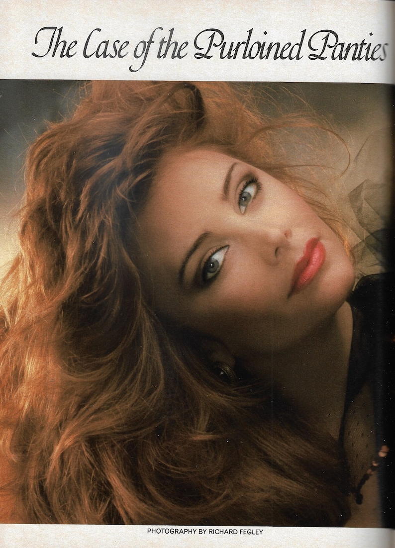 Vintage 1985 Playboy October Cynthia Brimhall Centerfold Girls - Etsy