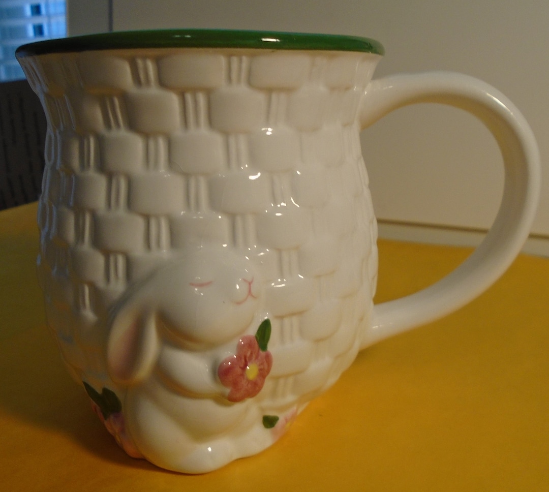 Avon Bunny Collection Mug NEW in BOX Vintage 1990's MINT Condition Cd ...