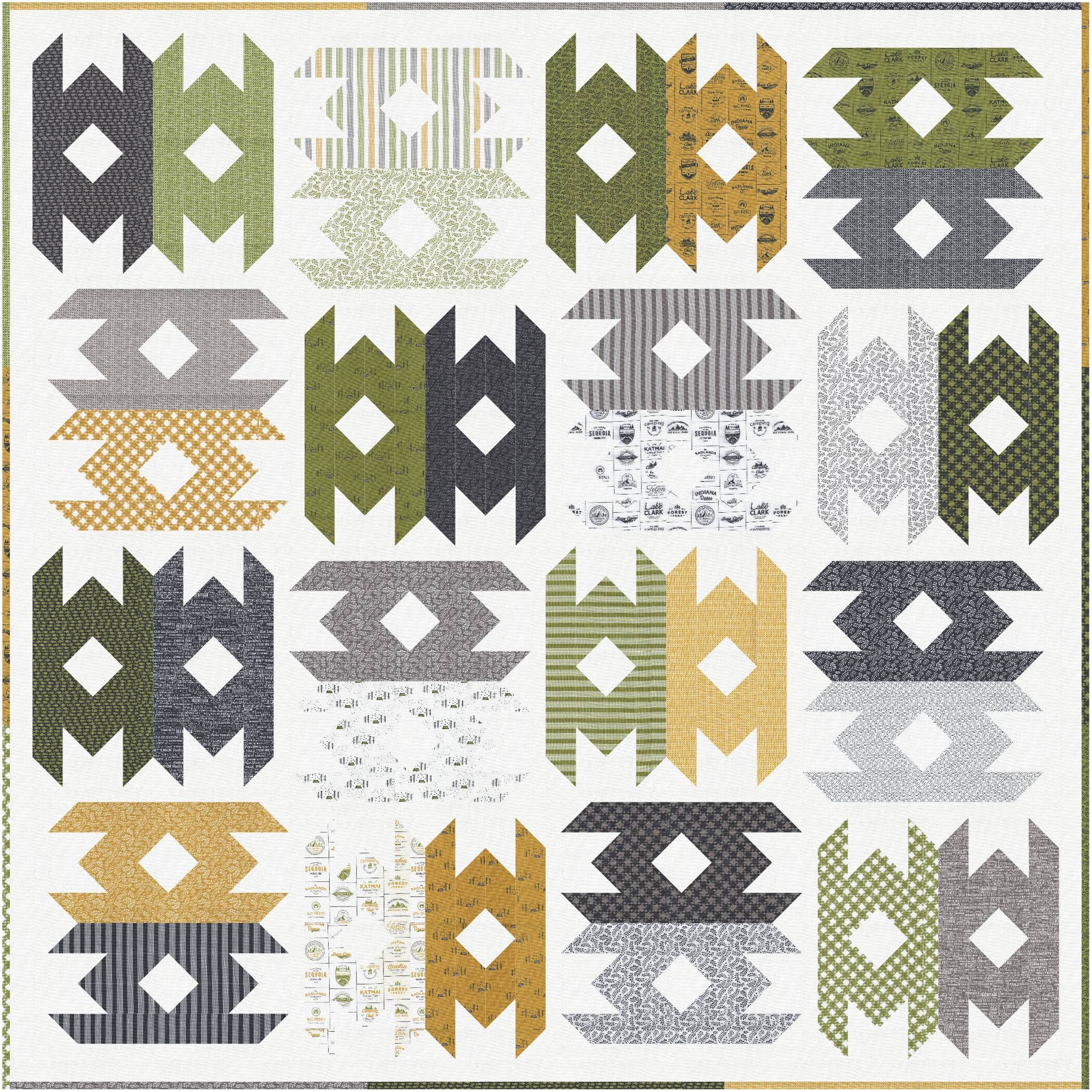 The Archer Quilt Pattern - Etsy