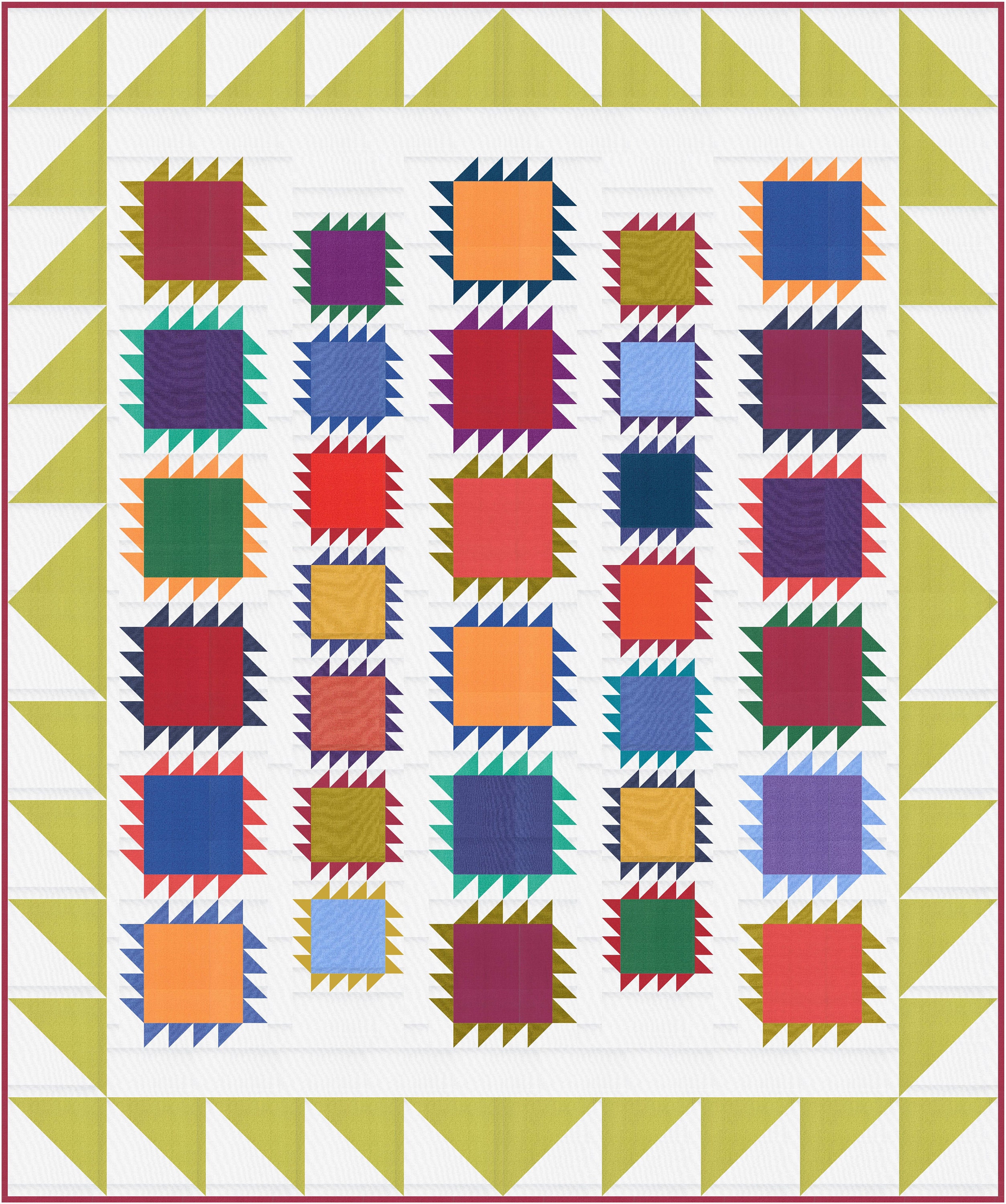 China Cabinet Quilt Pattern by Natalie Crabtree - Etsy