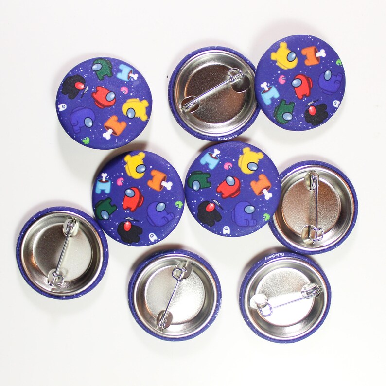 Among Us Button - Etsy