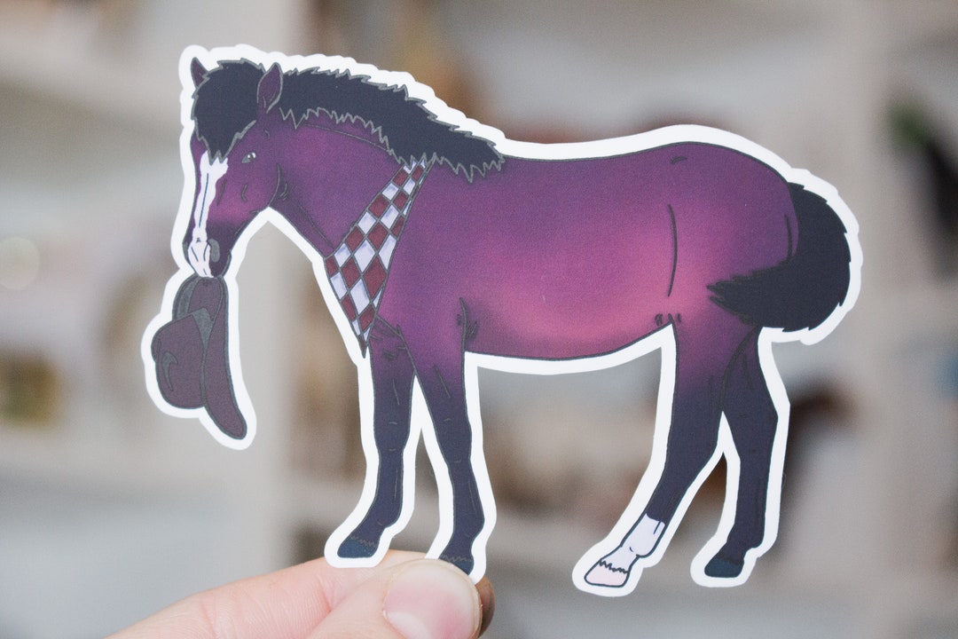 Mccree Bay Horse With Cowboy Hat and Bandana Vinyl Die Cut - Etsy