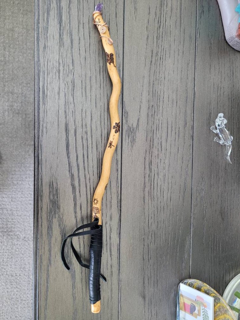 Natural Willow Wood Wand - Etsy