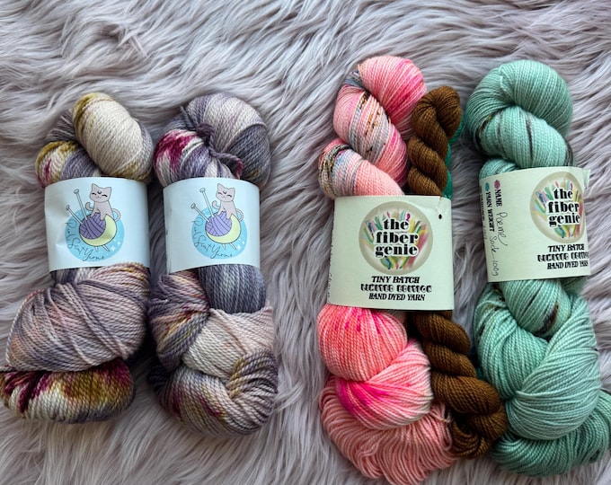 Mixed Indie Dyer Destash | Yarn Destash - Etsy