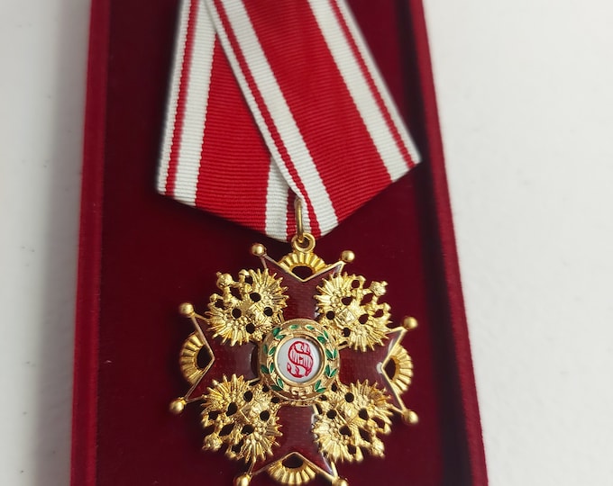 Order of St.stanislaus Cross 3 Class ,replica. - Etsy