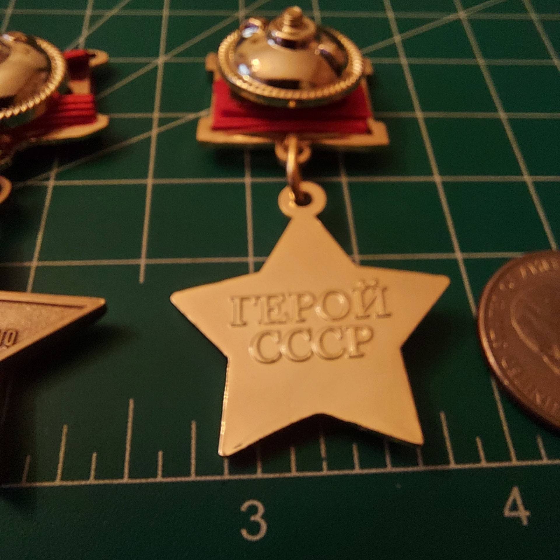 Awards Order Medal Soviet Gold Star Hero of Soviet Union Ussr | Etsy
