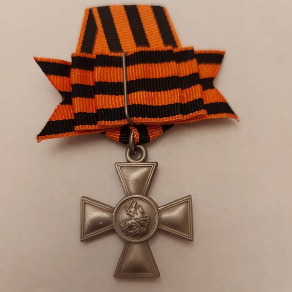 Russian Empire Award St.george Cross 3rd..replica. - Etsy
