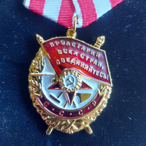 Soviet Order of the Red Banner - Etsy