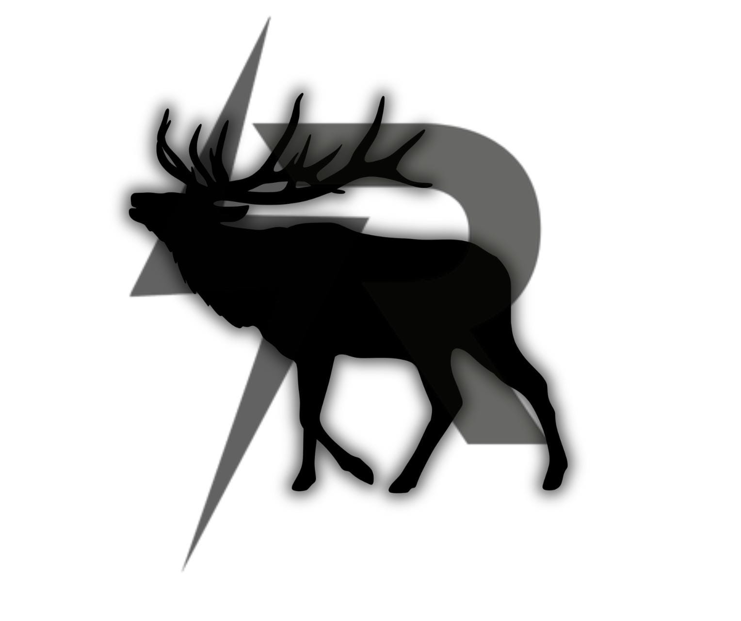 Elk DXF-SVG-PNG Files - Etsy