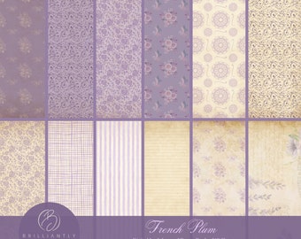 French Blue Junk Journal Digital Ephemera Pack Junk Journal Supplies ...