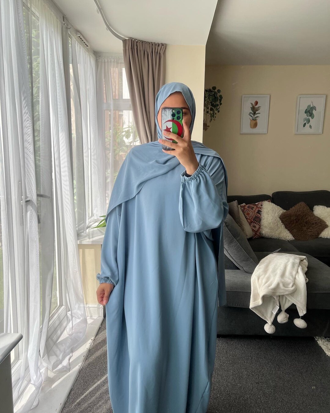 Prayer Dress Prayer Set Prayer Abaya 2 in 1 Hijab Dress - Etsy