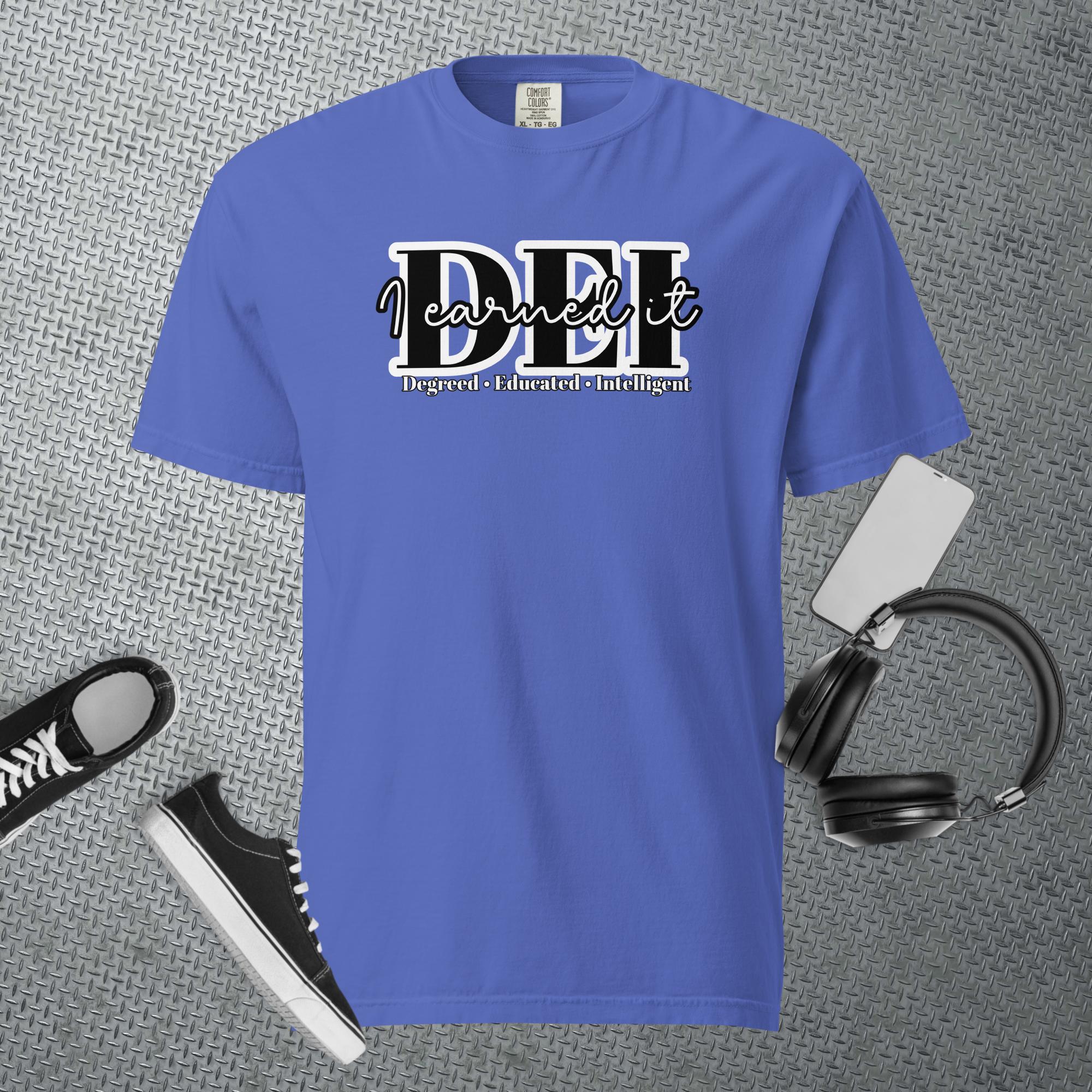 Unisex "dei I Earned It" Motivational T-shirt – Turning Negatives Into ...