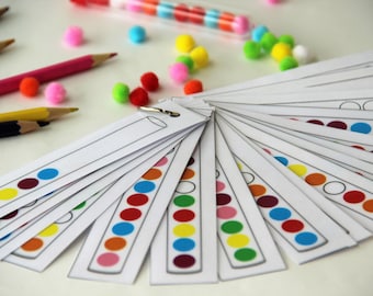 Monster Color by Number, Color Recognition, Number Recognition, Fine ...