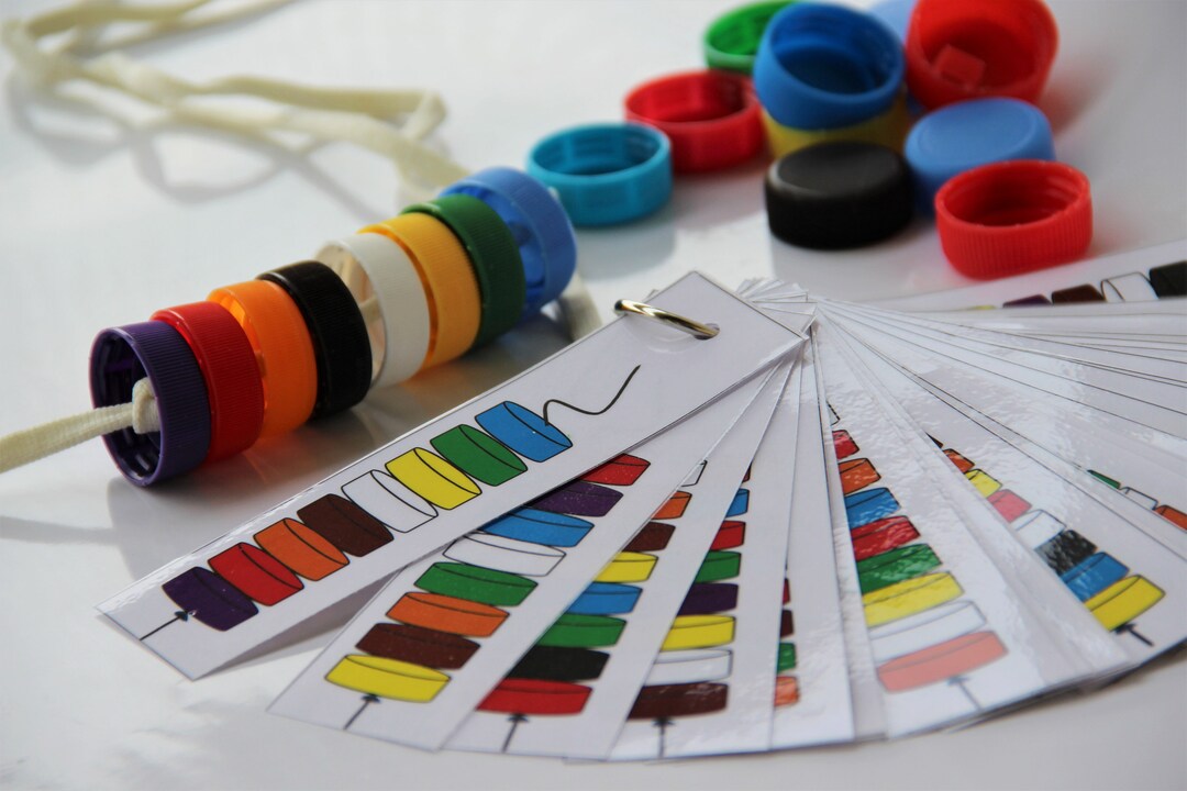 Colorful Snake Game Color Game Color Matching Color - Etsy