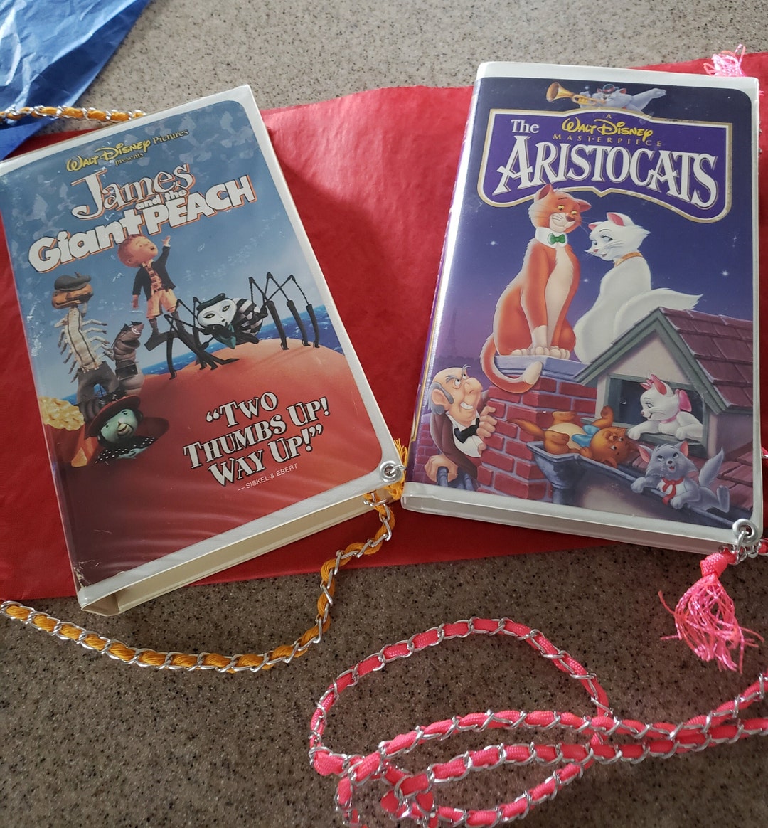 Handmade Movie Themed VHS Case Handbag - Etsy