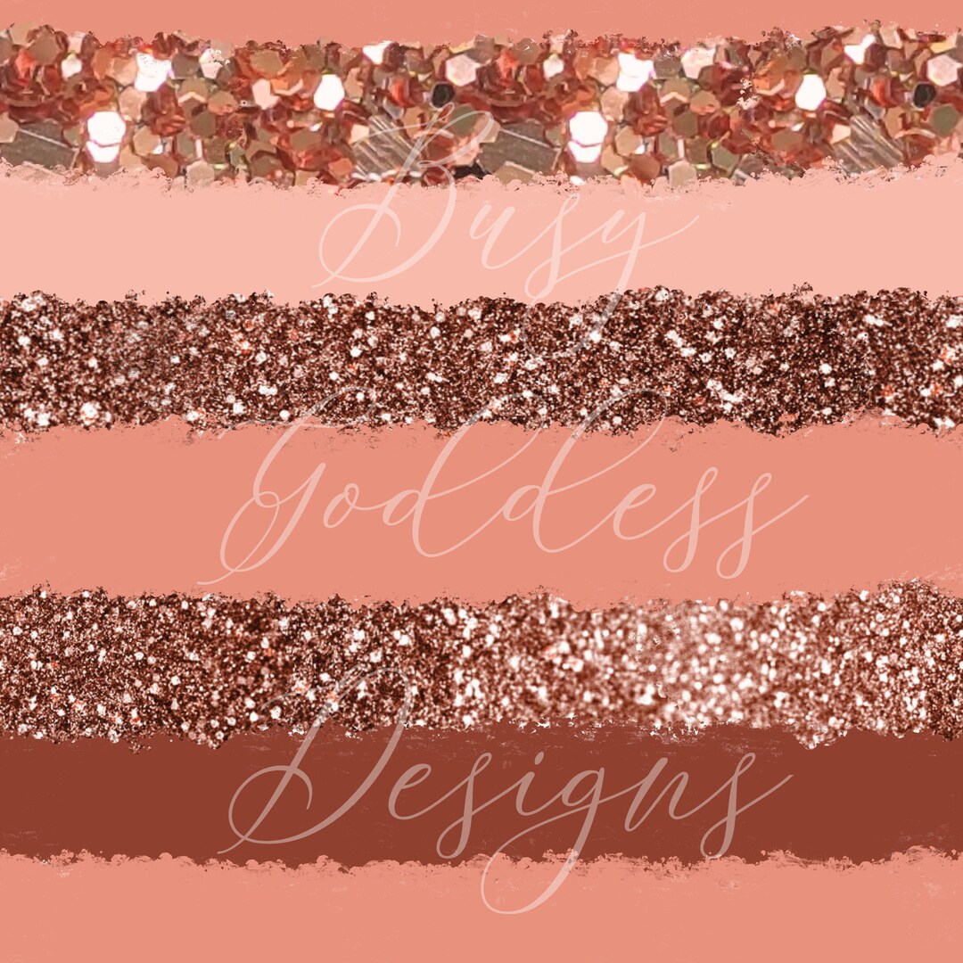 Rose Gold Glitter and Pink Seamless Pattern PNG Digital Download - Etsy