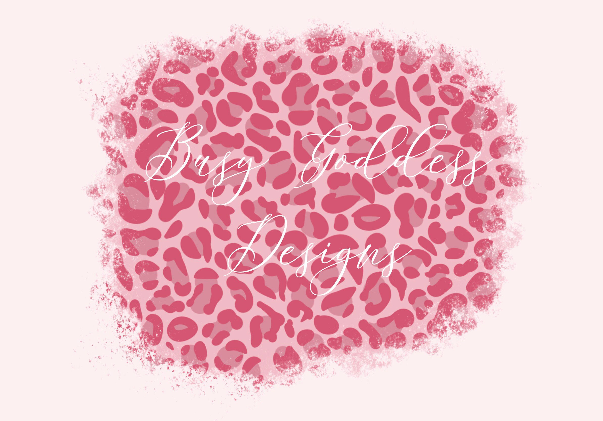 Pink Leopard Sublimation PNG Digital Download With Transparent ...