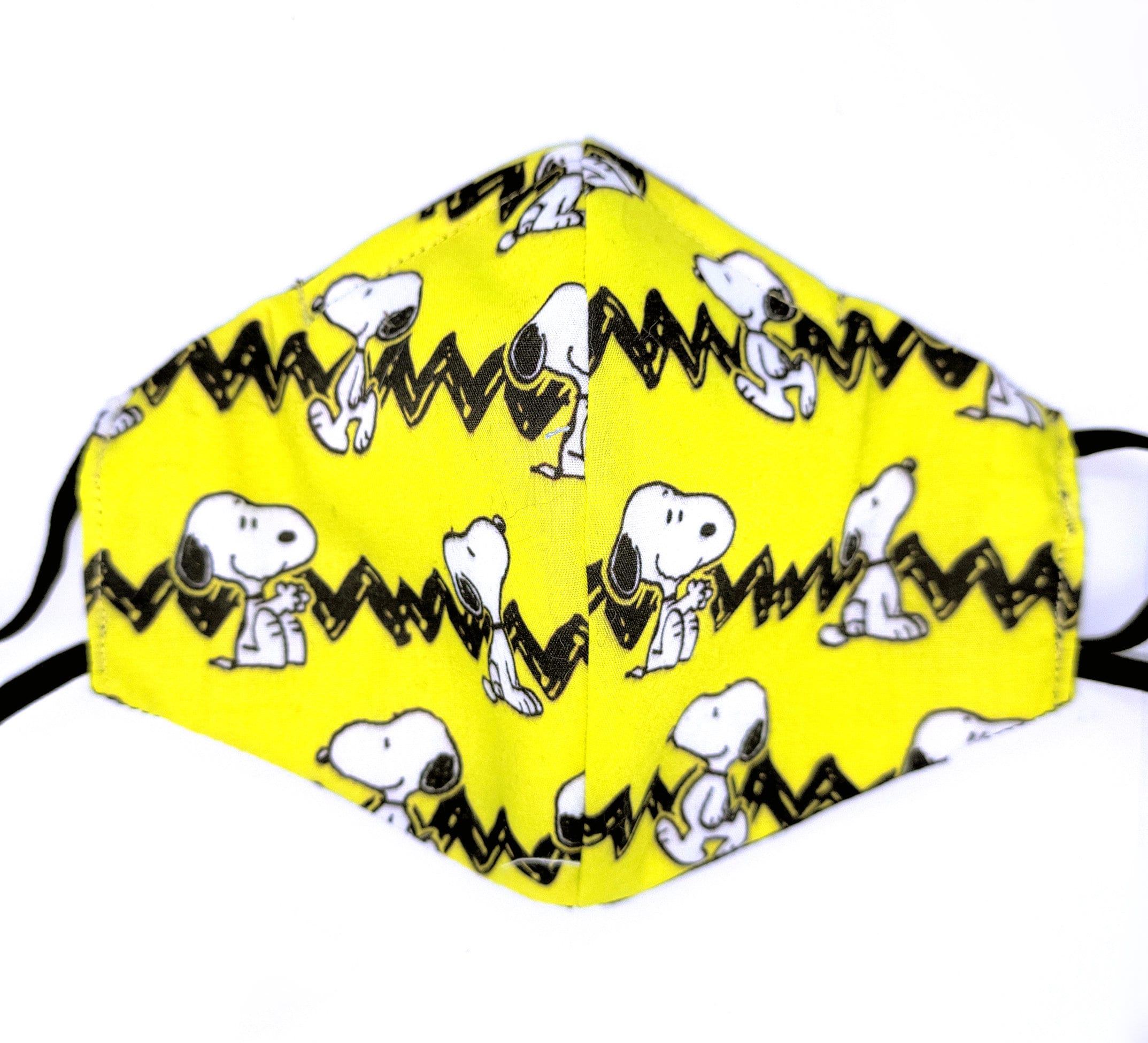 Snoopy Face Mask 2-3 Layers W/nose Wire Adjustable Ear - Etsy