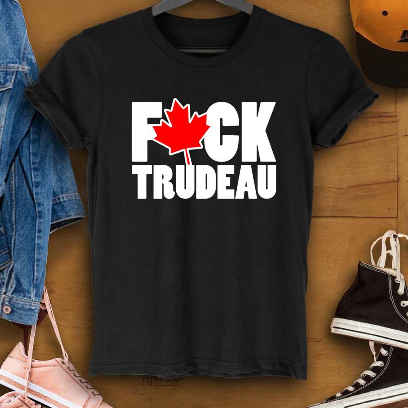 Fck Trudeau Essential T-Shirt | Etsy