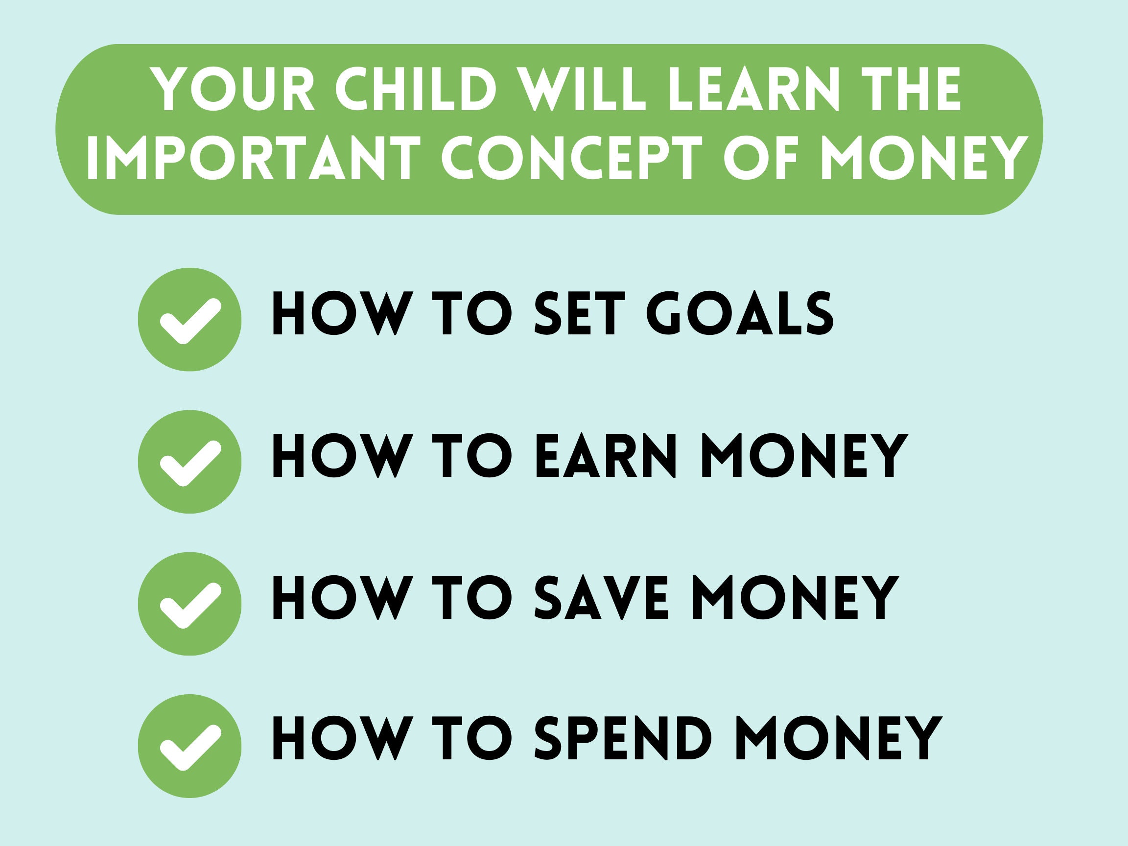 Finance for Kids Book, Teach Children About Money, Financial Literacy ...