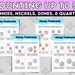 Money Flashcards Bundle, Coin Counting Worksheet, U.S. Currency ...