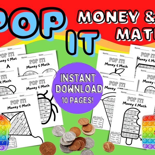 Addition Coloring Pages - Etsy