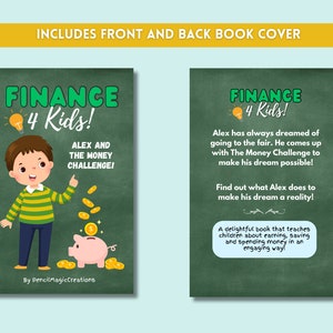 Finance for Kids Book, Teach Children About Money, Financial Literacy ...