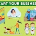 Small Business Plan Template for Kids, Kid Entrepreneur, Budgeting ...