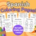 Spanish Coloring Activities, Coloring Pages, Spanish Vocabulary ...