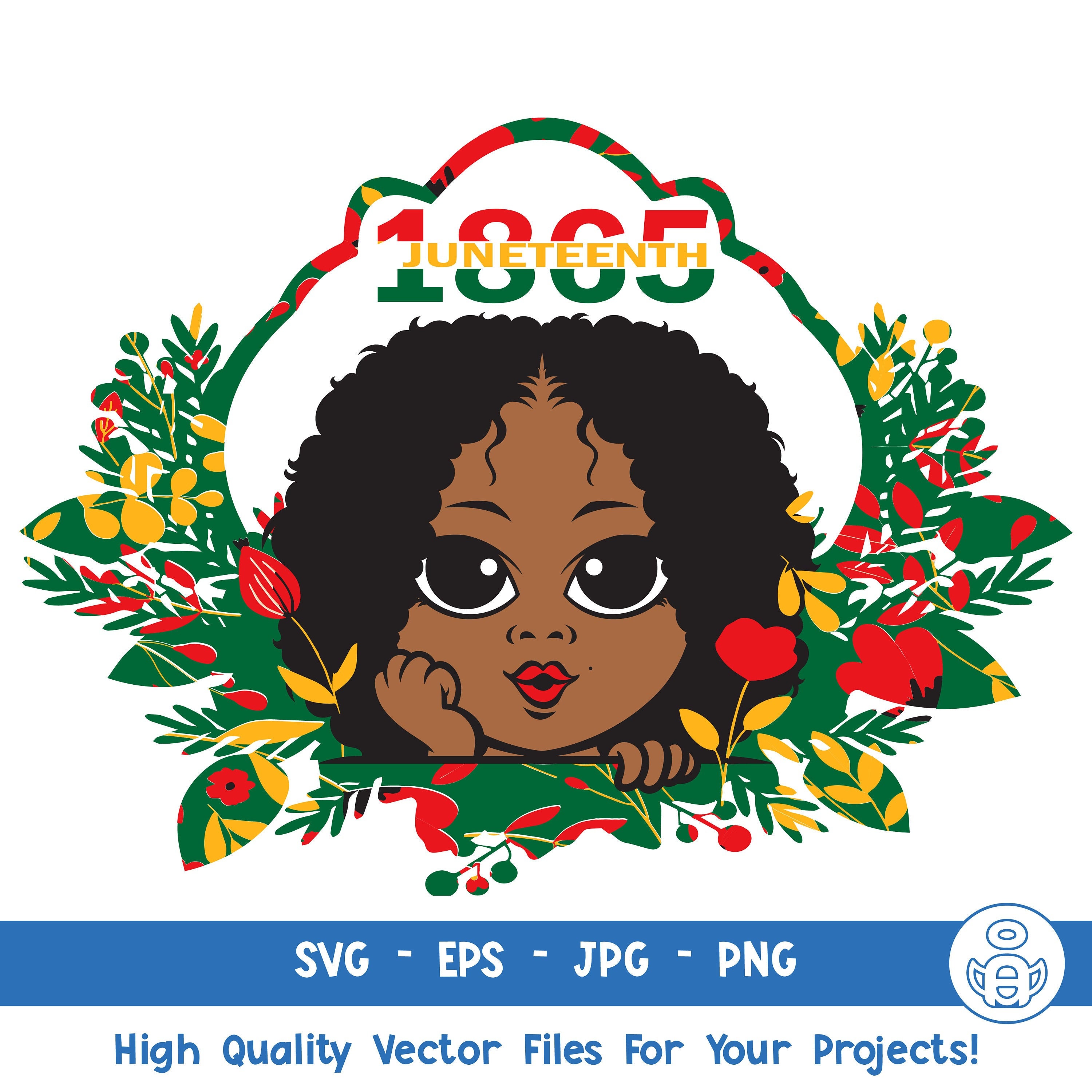 Juneteenth Queen Svg, 1865 Juneteenth, Celebrate Black History Svg ...