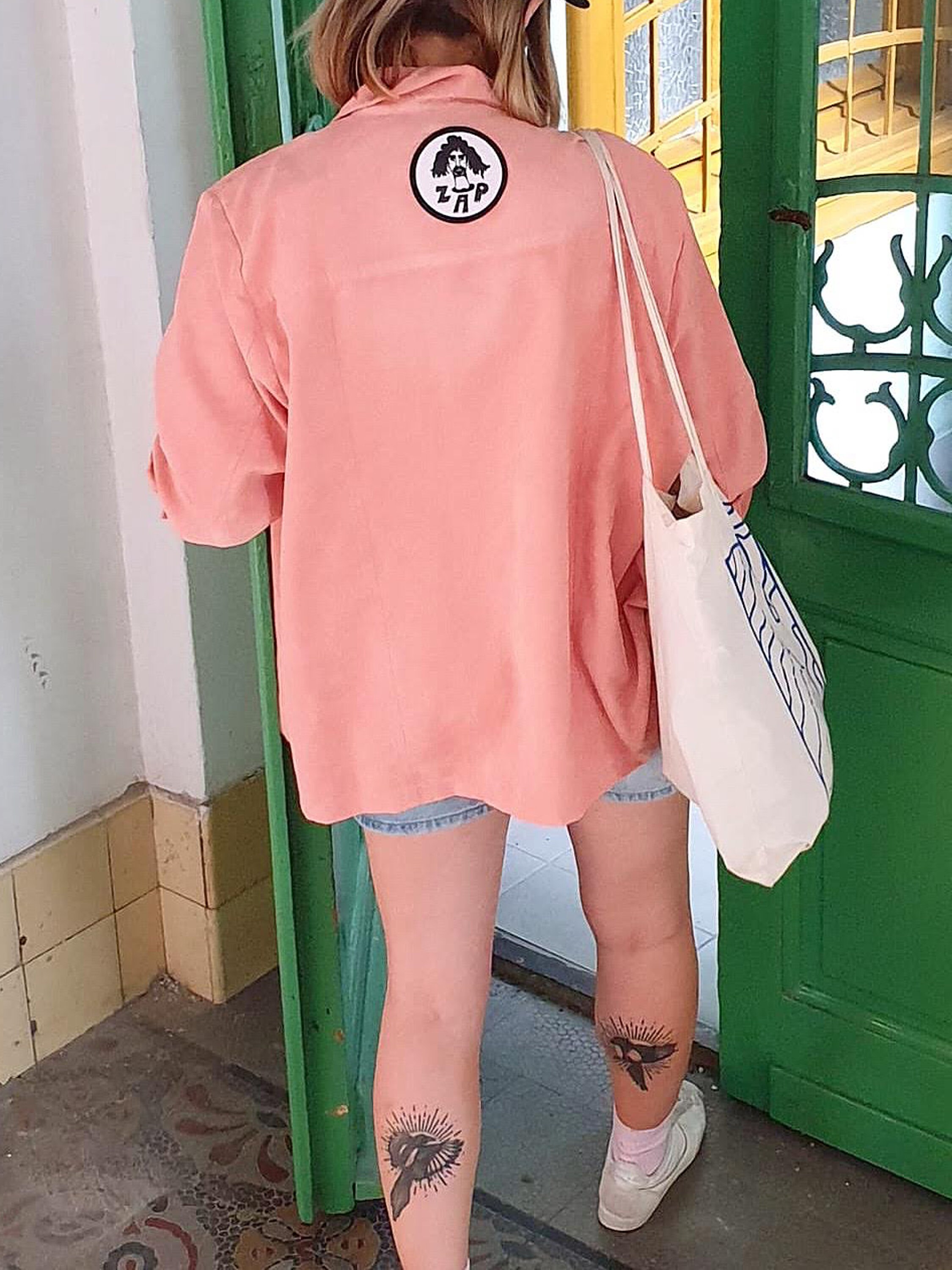 ZAP Frank Zappa Screen Printed Fabric Patch - Etsy UK