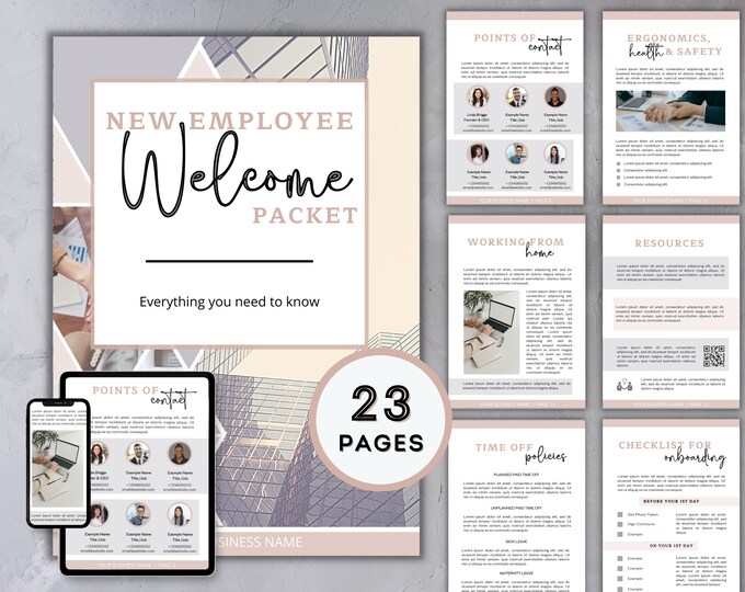 Client Onboarding Packet, Onboarding Checklist, Client Welcome Pack ...