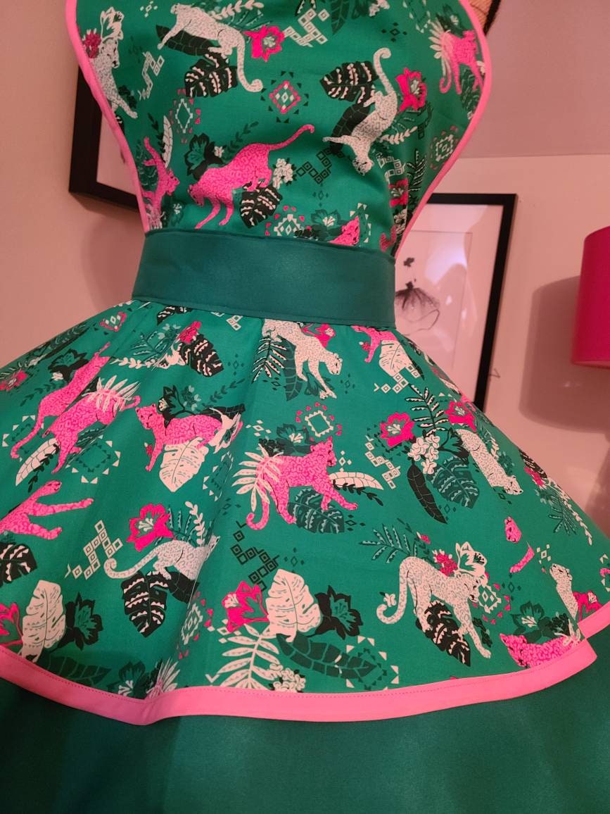 Pink Panther Hostess Apron - Etsy