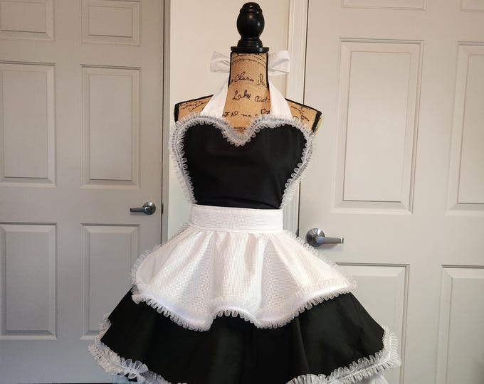 French Maid Apron - Etsy