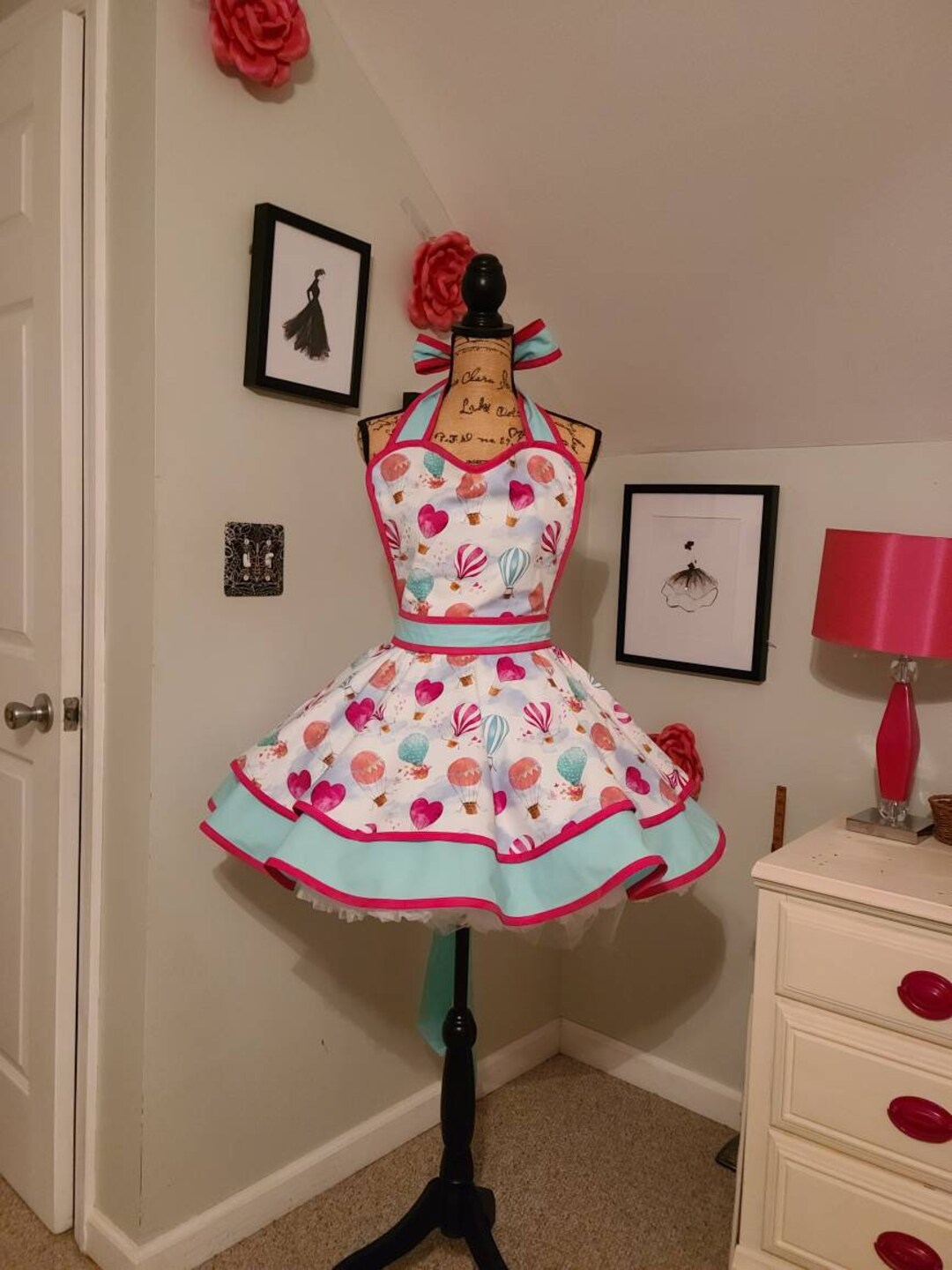Love is in the Air! Hostess Apron - Etsy