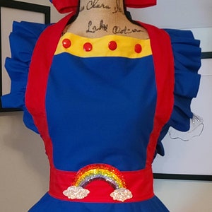 Rainbow Bright Cosplay Apron - Etsy