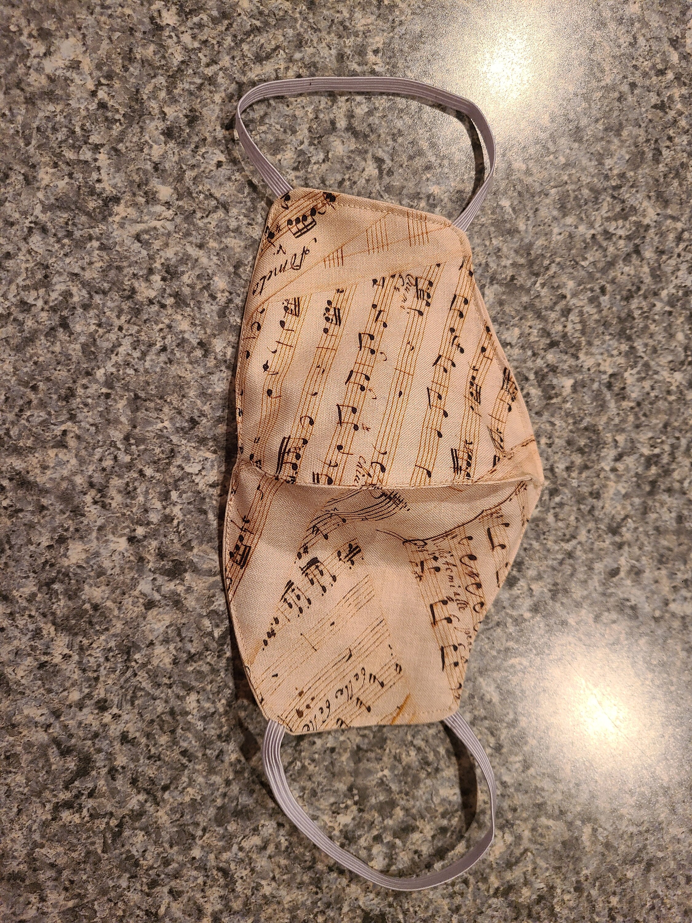 Men's Musical Themed Fully Lined Apron with Matching Face | Etsy