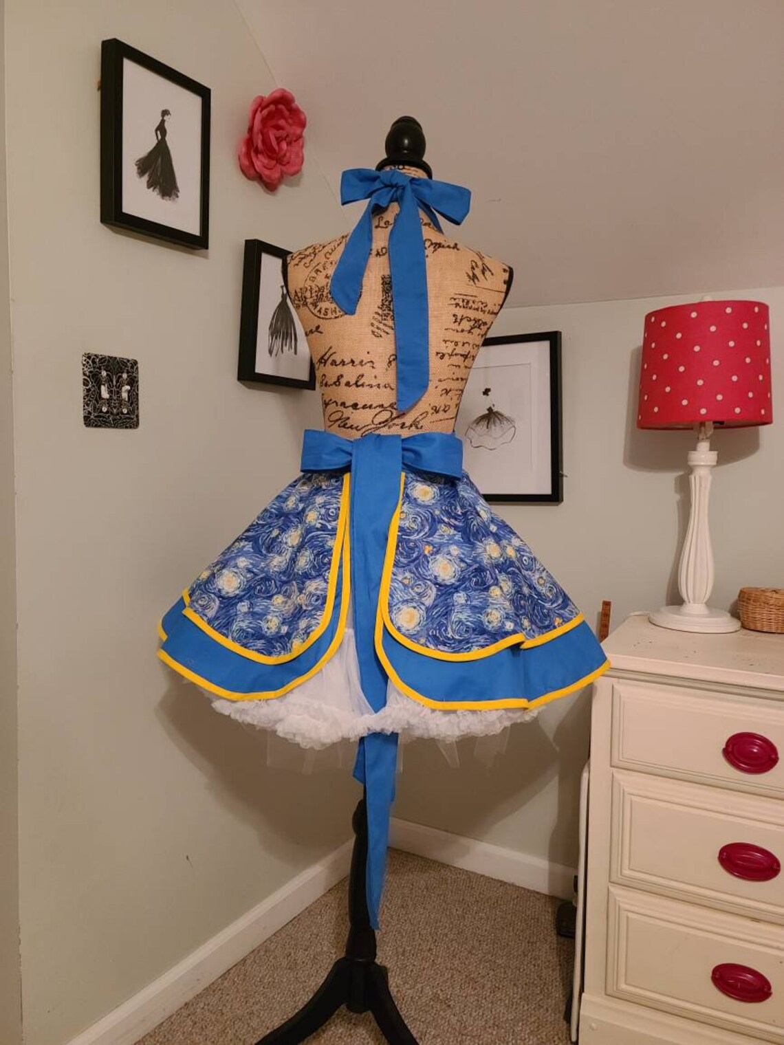 Starry Starry Night Hostess Apron - Etsy