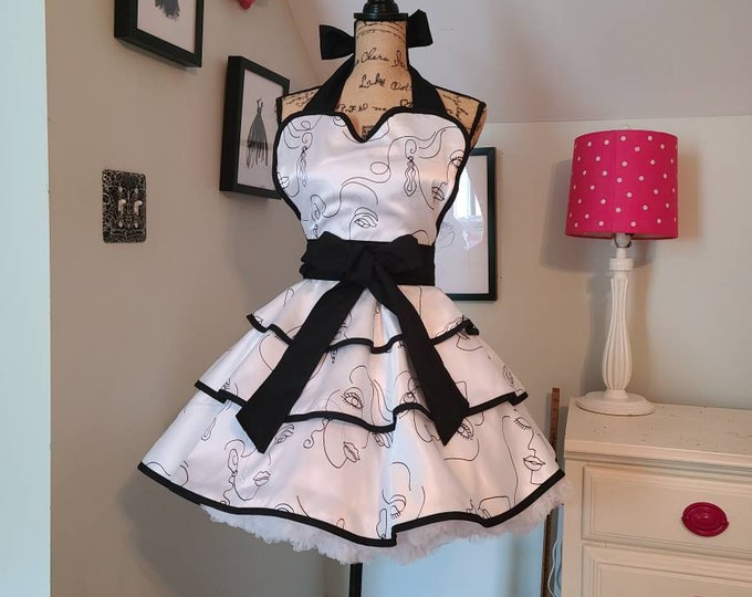 Lovely Ladies Retro Style Hostess Apron - Etsy