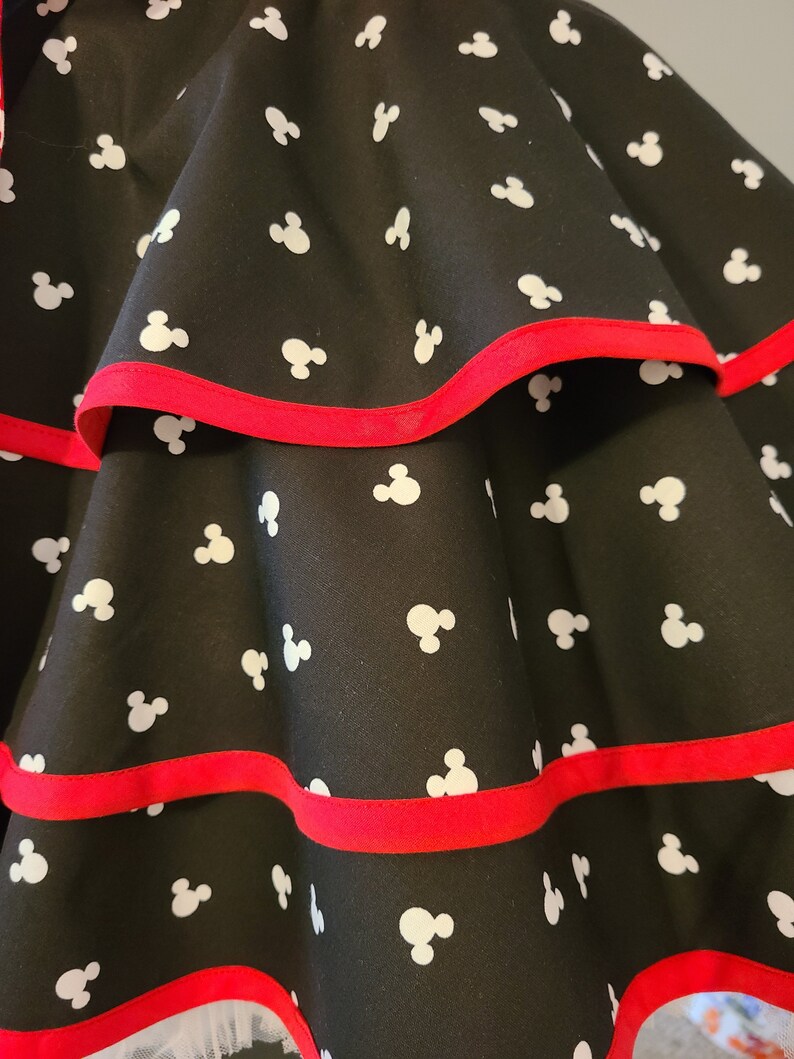 Mickey Retro Style Apron Made With Licensed Fabric - Etsy