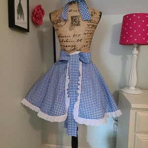 Dorothy Cosplay Apron With Ruby Red Glass Buttons - Etsy