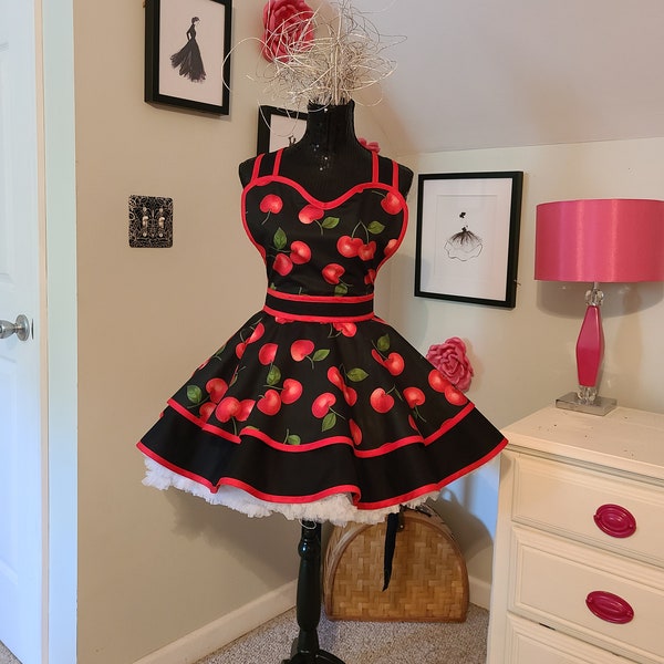 Pin up Apron - Etsy