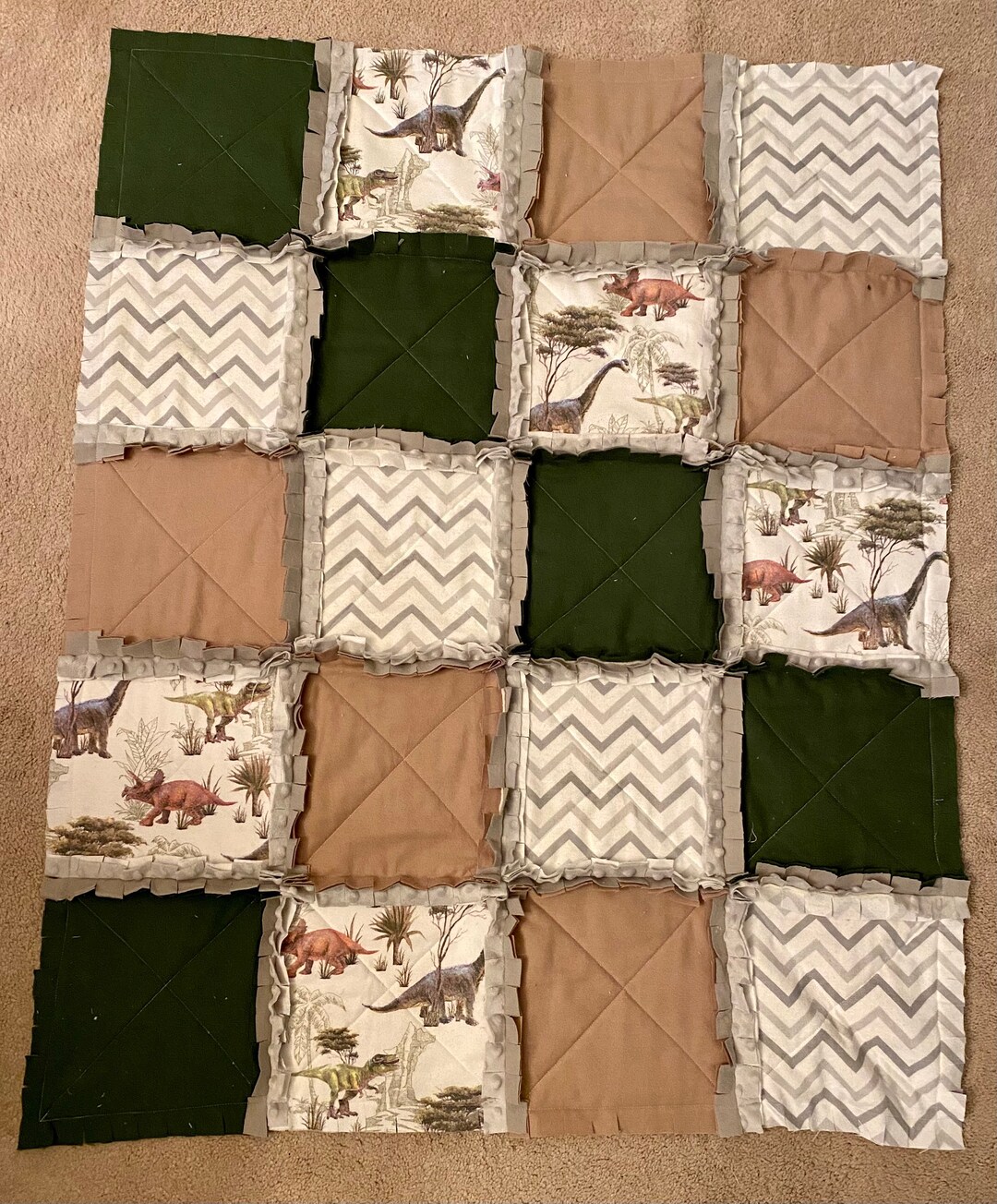 Toddler Rag Quilt - Etsy