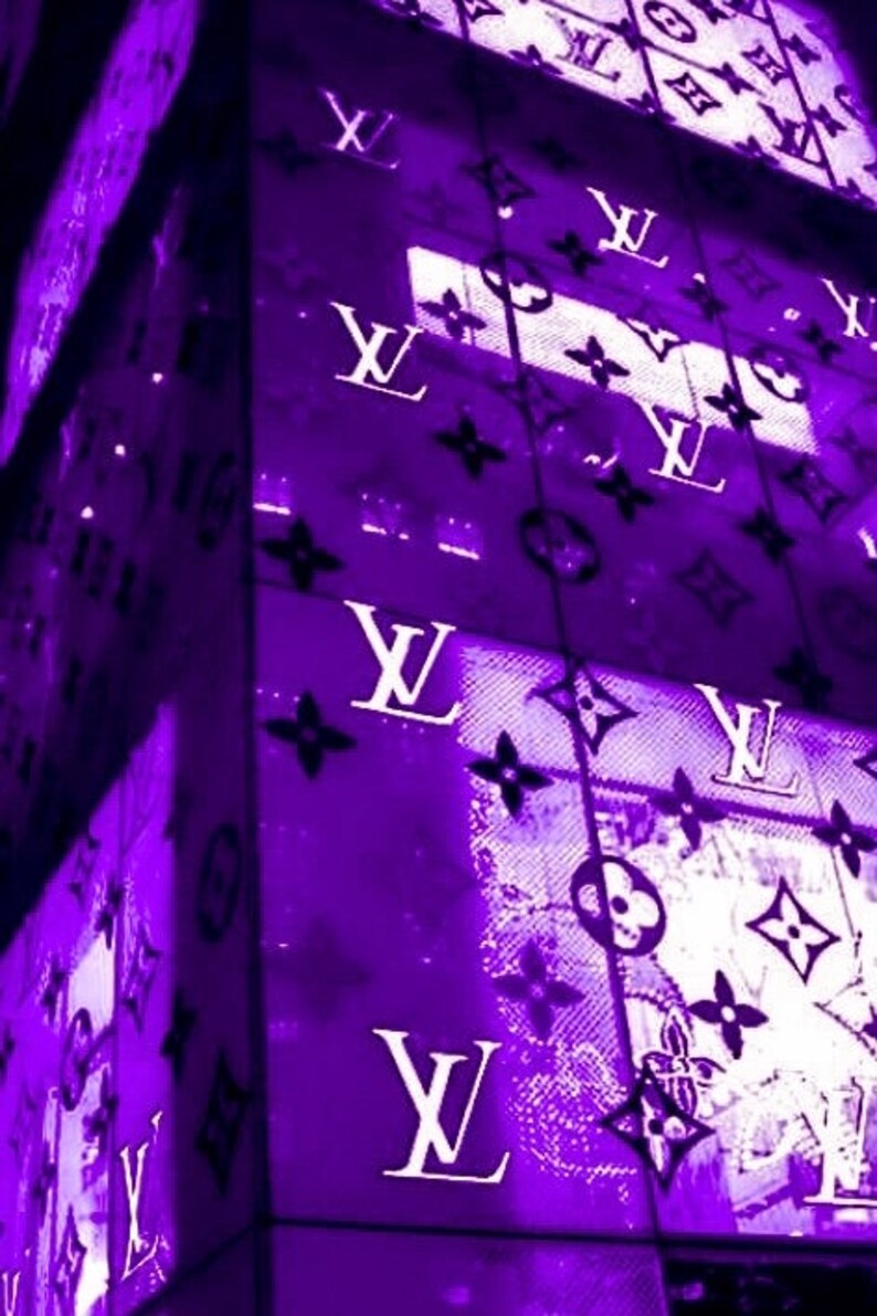 Dark Purple Aesthetic Photo Collage Kit (105 Pics) - Etsy