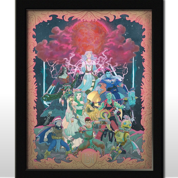 Critical Role Poster - Etsy
