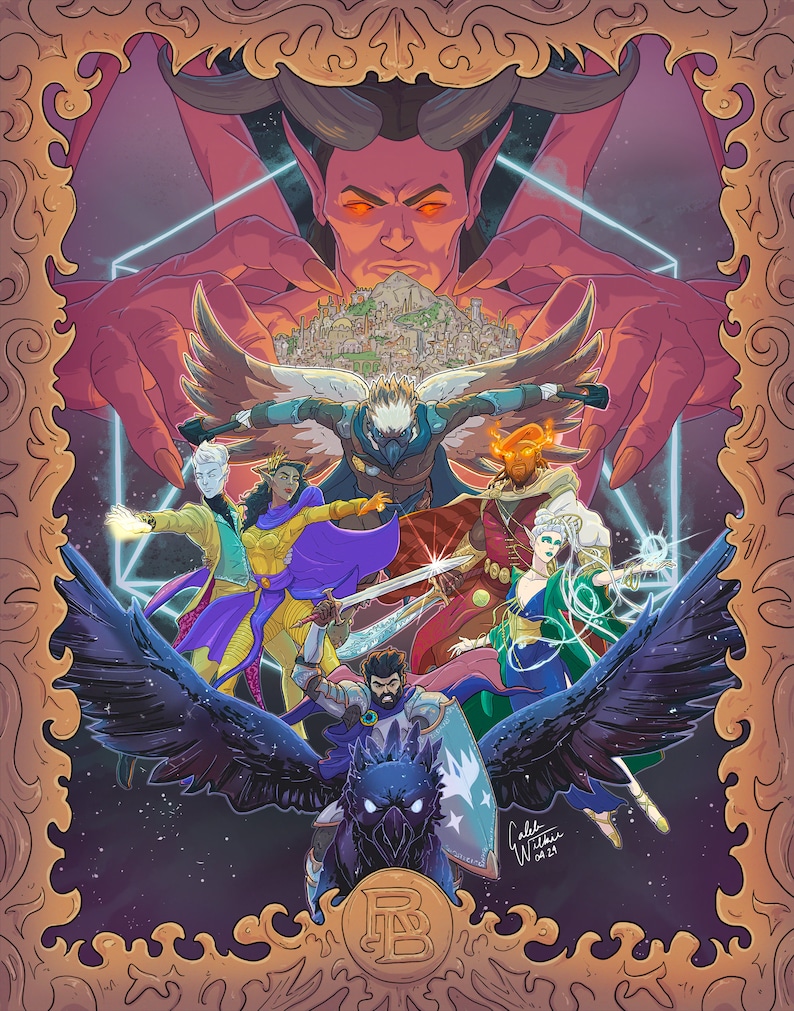 EXU: Calamity - Critical Role Art Print - Etsy