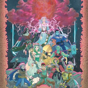 Critical Role Art Print Vox Machina & Bells Hells 2 Pack - Etsy