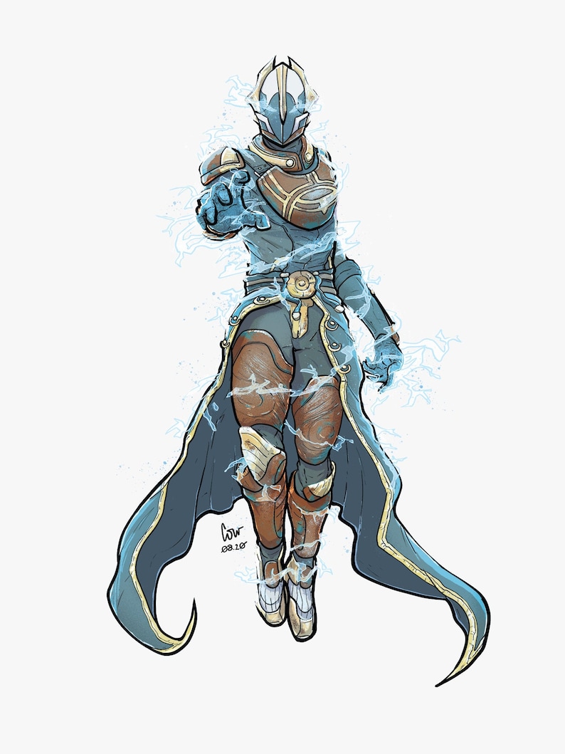 Destiny Stormcaller Warlock - Etsy